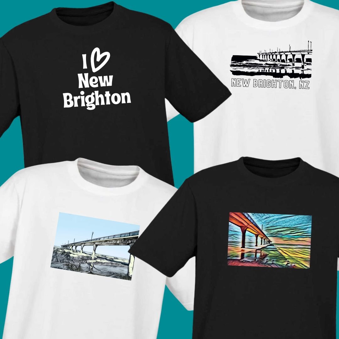 What's The Tee? New Brighton – Frame 'n' Copy