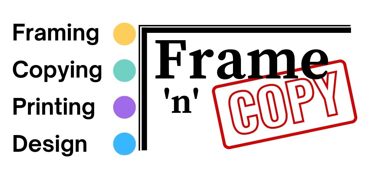 Frame 'n' Copy | Christchurch Framing, Printing & Photocopying